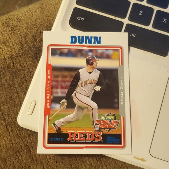 Other | Adam Dunn Baseball Card | Poshmark